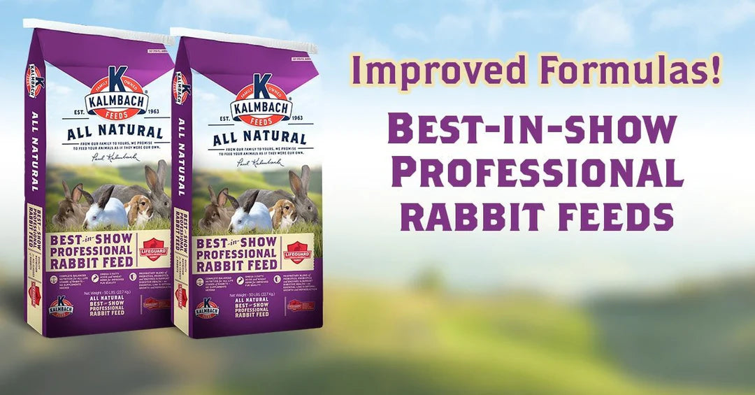 Our Best-In-Show Rabbit Feeds Have Improved! — Tri County Feed Service